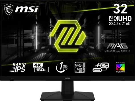 ASUS ROG Strix XG32UQ - 32 Zoll 4k UHD Gaming Monitor - 160 Hz, 1ms GtG ...