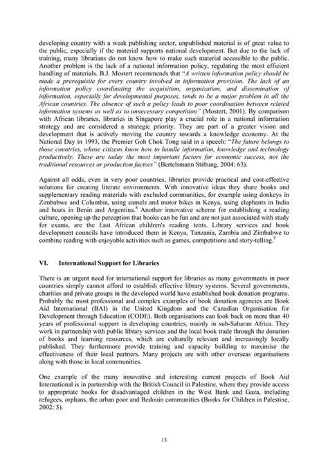 Role Of Libraries In Creation Of Literate Environments Pdf