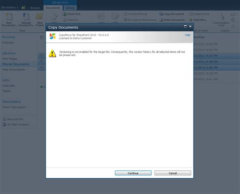 Copymove For Sharepoint 2010