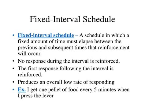 Ppt Reinforcement Schedules Powerpoint Presentation Free Download
