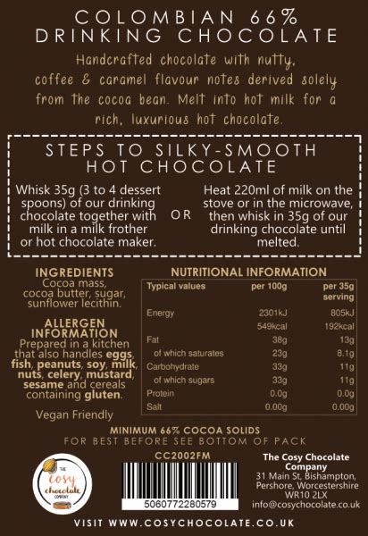 Single Origin Drinking Chocolate Uk