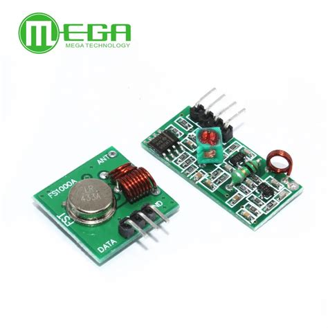 Rf Wireless Receiver Module And Transmitter Module Board For Arduino