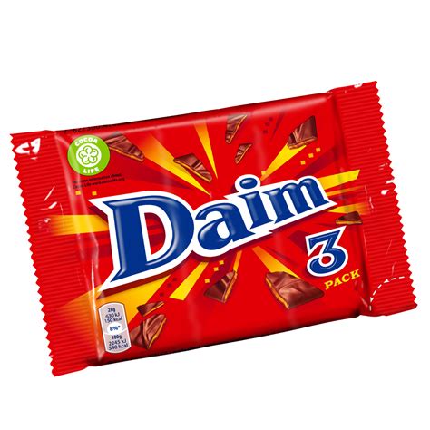 Daim Chocolate Bars Pack Of 3