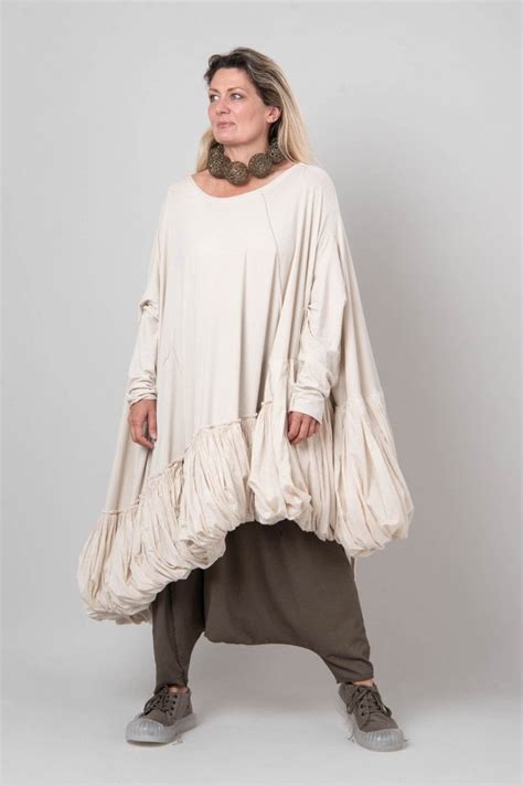 Rundholz Dip Oversized Cotton Dress I Dare To Be