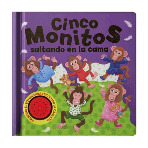 Cinco Monitos Saltando En La Cama Piedrasanta