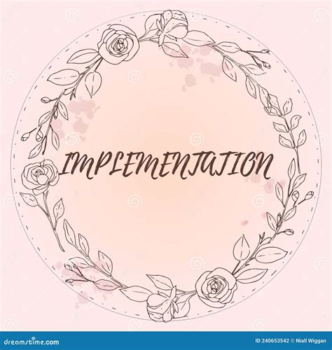 Conceptual Display Implementation Business Overview The Process Of Making Something Active Or