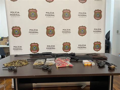 Pf Deflagra Operação Contra Tráfico Internacional De Armas Na Fronteira