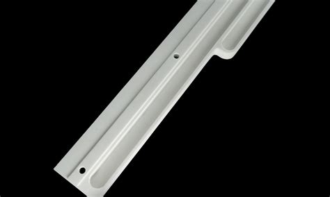 Cnc Milled Ptfe Rail Holder Teflon Bracket Positioner Facfox