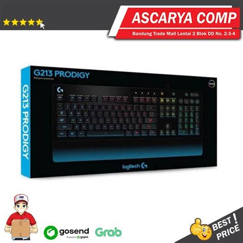 Logitech G213 Prodigy Gaming Keyboard Shopee Indonesia