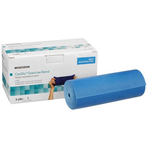 Mckesson Exercise Resistance Band 5 Inch X 6 Yard Pelvictech