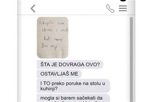 UŠAO SAM U KUHINJU I UGLEDAO ŽENINU PORUKU NA STOLU GDJE PIŠE DA ME OSTAVLJA Pobjesnio Sam A