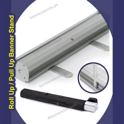 Roll Up Banner Stand 2 65 Ft X 6 5 Ft 80cm X 200cm Retractable Pull Up