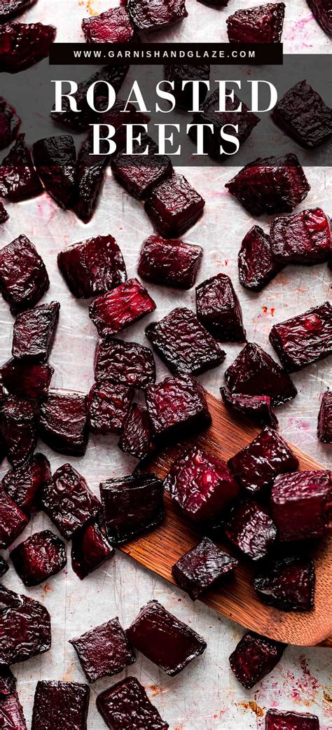 Roasted Beets Garnish And Glaze