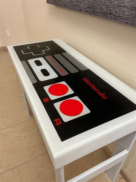 Nes Classic Controller Epoxy Table Etsy