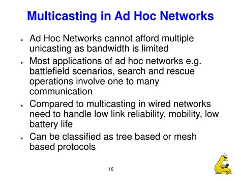 Ppt Multicasting In Mobile Ad Hoc Networks Powerpoint Presentation