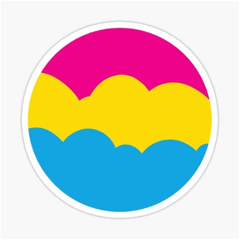 Pansexual Pride Flag Sticker By Annaballlzz Redbubble
