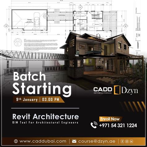 Enroll Now For Revit Architecture Course Training In Dubai With Latest Versions Cadd