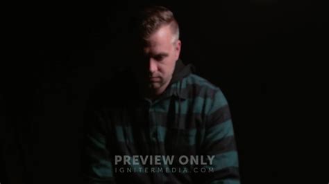 A Man Alone In A Dark Room Looking Down Stock Videos The Visual Folk