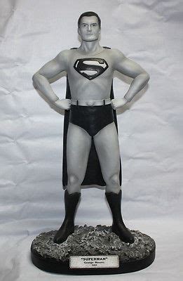 Comicsvalue RARE George Reeves As Superman Scale Custom Statue Auction Details