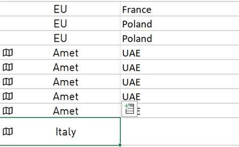 How To Remove The Bing Map Data Selection From Cell Microsoft Community