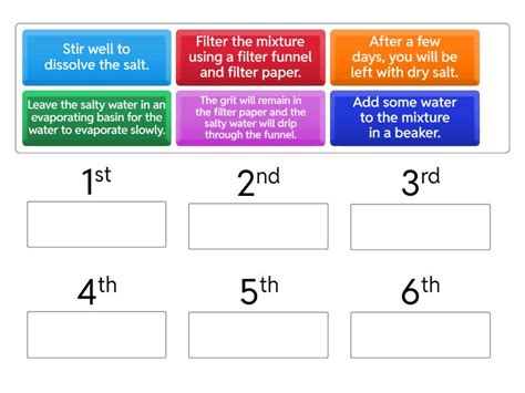 Separating Rock Salt Rank Order