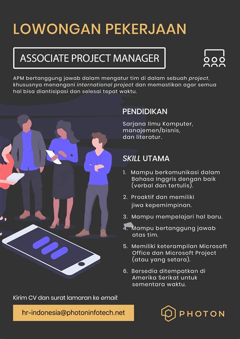 Lowongan Pekerjaan Photon Infotech Universitas Bina Insani