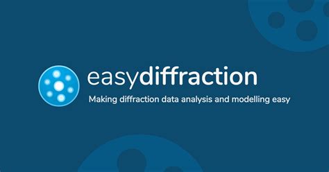 Making Diffraction Data Analysis And Modelling Easy