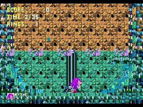 Sonic Knuckles Debug Glitch By Attltb YouTube