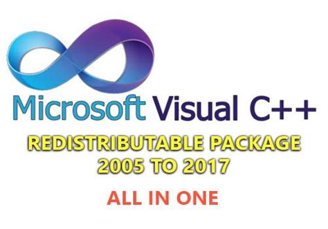 Microsoft Visual C 2005 To 2022 Redistributable Package 52024