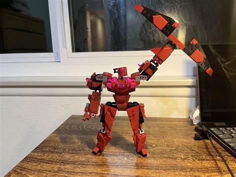 Maroon Robot Moc Rlego