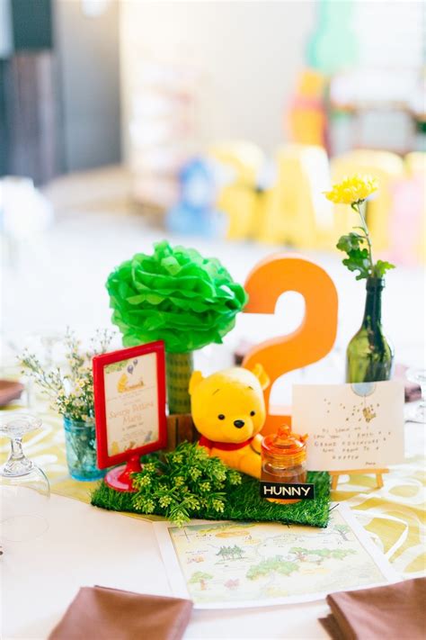 Karas Party Ideas Winnie The Pooh Hundred Acre Wood Birthday Party
