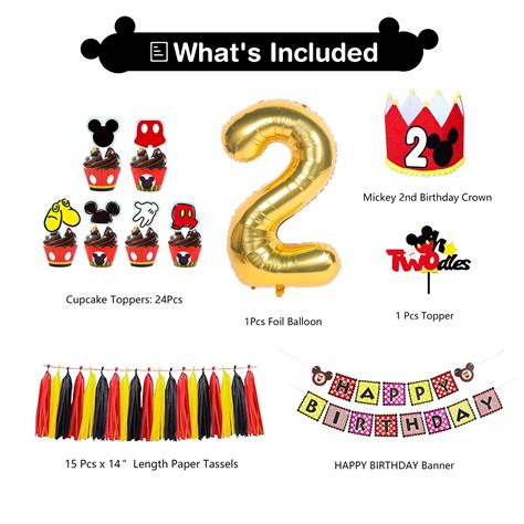 Mickey Mouse 2nd Birthday Pictures Disney Mickey Mouse 2nd Birthday