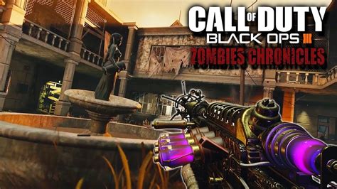 VERRUCKT REMASTERED GAMEPLAY BO3 ZOMBIE CHRONICLES DLC 5 BLACK