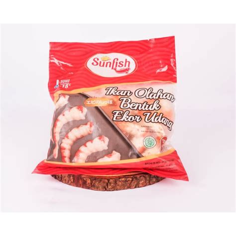Jual Sunfish Ikan Olahan Bentuk Ekor Udang Indonesia Shopee Indonesia