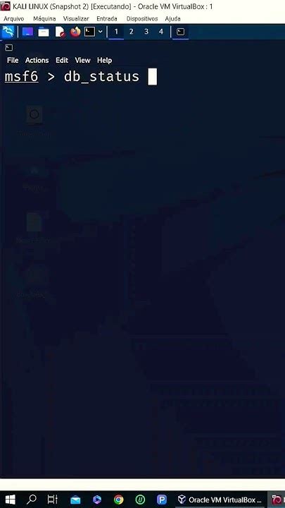 Shorts Usando Nmap No Metasploit Youtube