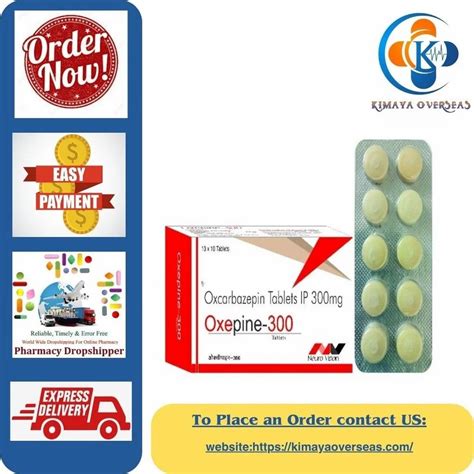 Oxcarbazepine 300 Tablet At ₹ 160stripe Epilepsy Medication In