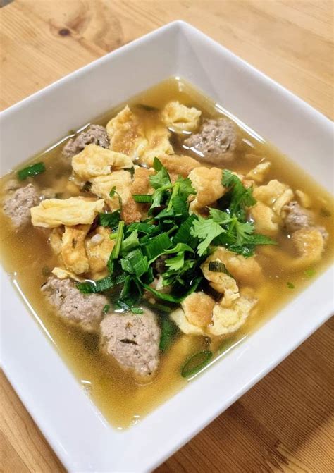 สูตร แกงจืดไข่น้ำหมูสับ สูตรสามเกลอ โดย ครัวนุ้งแคท Cookpad