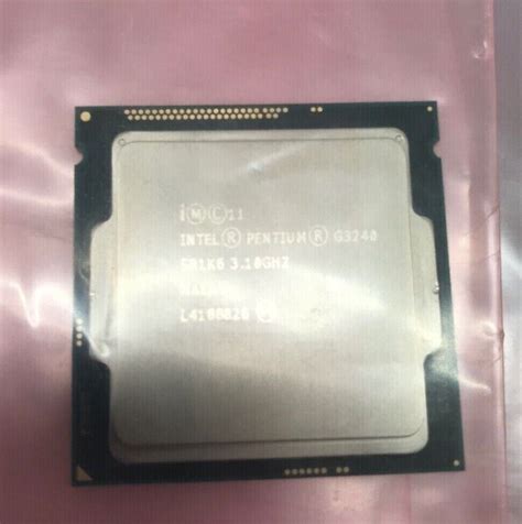 Intel Pentium G3240 3.10GHz Dual-Core CPU Processor SR1K6 LGA1150 ...