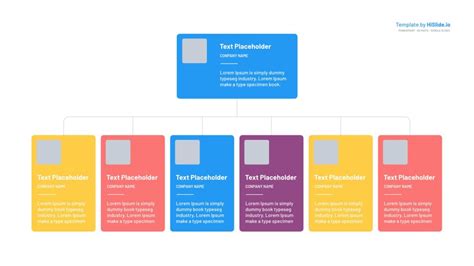 PowerPoint Org Chart Template With Pictures