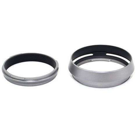 Getuscart Jjc Metal Lens Hood Shade Protector With Mm Filter Adapter Ring For Fujifilm Fuji