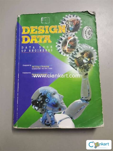 Buy Design Data Book For Engineering Book In Excellent Condition At Buy Design Data Book For Engineering Book In Excellent Condition At