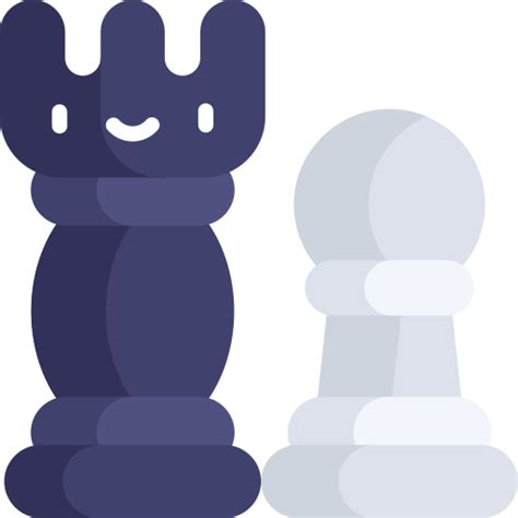 Chess Kawaii Flat Icon
