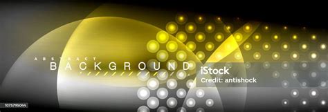 벡터 흐리게 네온 빛나는 동그라미 흐르는와 액체 빛 개념 에너지 매직 환상적인 추상적인 배경 0명에 대한 스톡 벡터 아트 및 기타 이미지 Istock