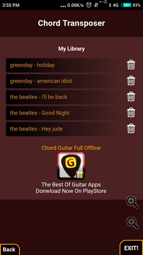 Guitar Chord Transposer Simple Apk For Android Download