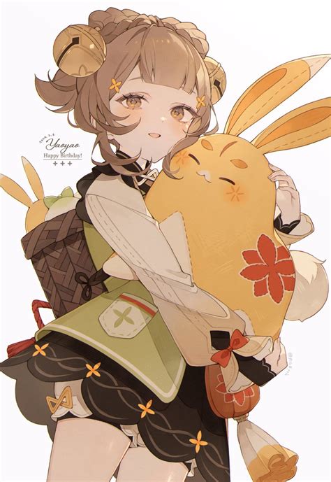 「ヨォーヨお誕生日おめでとうヨォーヨ生誕祭2024 原神 」沙月のイラスト