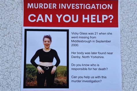 Watch Cctv Released Of Vicky Glass Final Sighting As Murder Reinvestigated In Danby Near Whitby