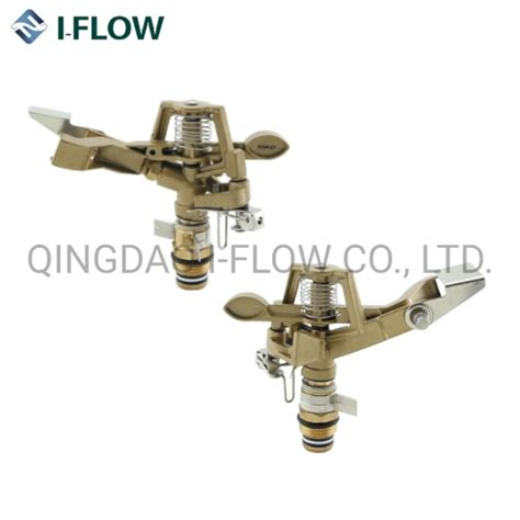 3 4 Full Circle Brass Impact Sprinklers With Stainless Steel Spring And