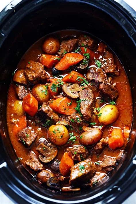 Steps To Make Slow Cooker Beef Stew Recipes Uk