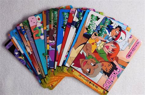 ポケットモンスター アニメコレクション ポケモンカード ⑤ No195 〜 214 バンダイ 1998まとめ売り｜売買されたオークション
