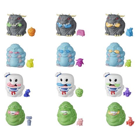 Ghostbusters Ecto Plasm Ghost Gushers Squeezable Figures With Ecto
